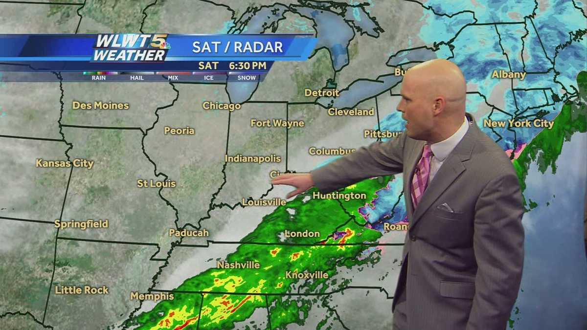 Snow Moves Out, More Cold Builds In
