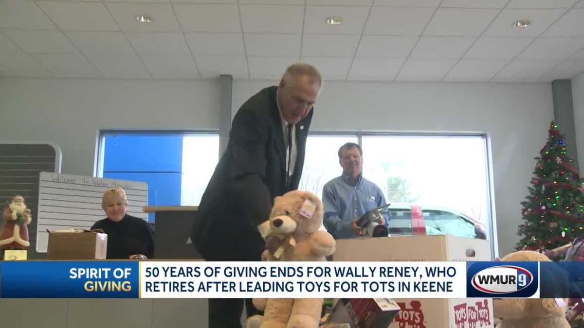 Keene Toys for Tots organizer retires after 50 years of giving