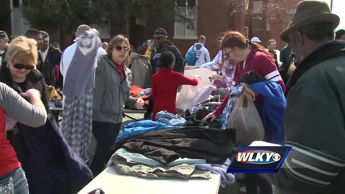Homeless outreach event offers haircuts, food, care items