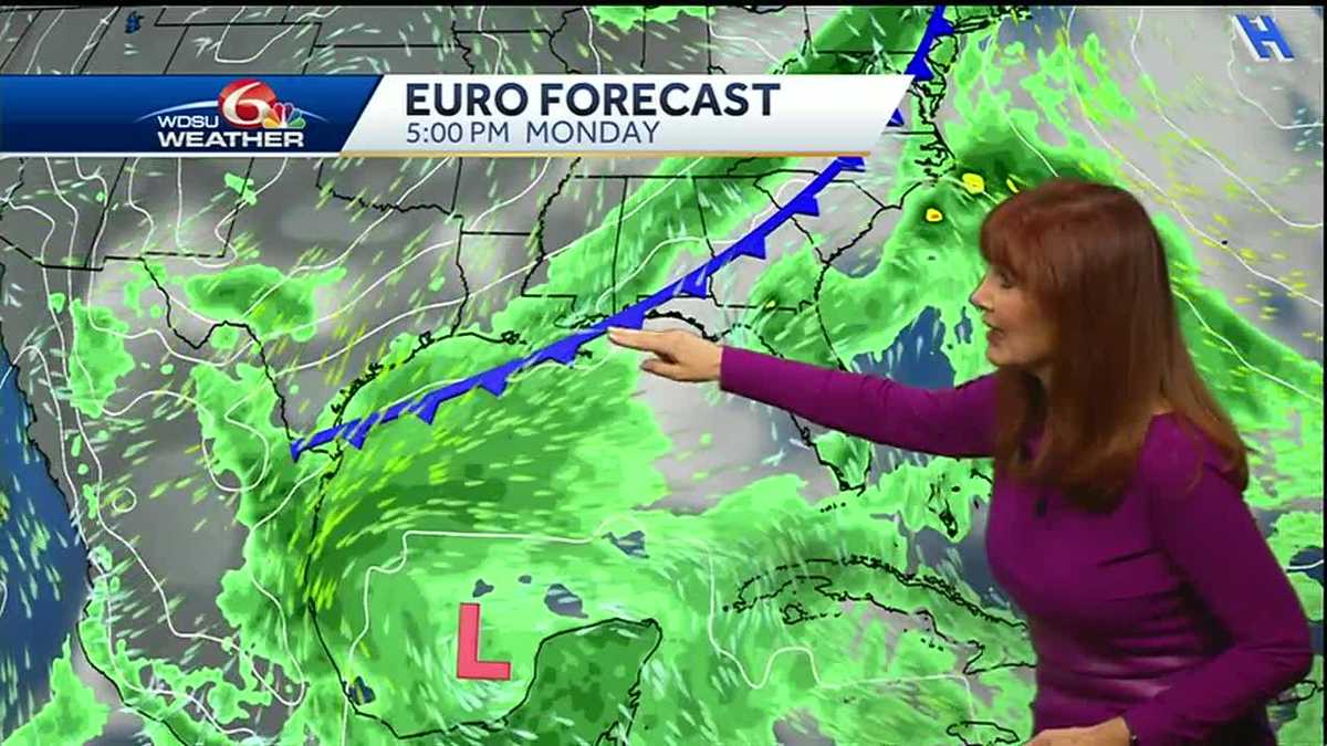 Cold front Monday