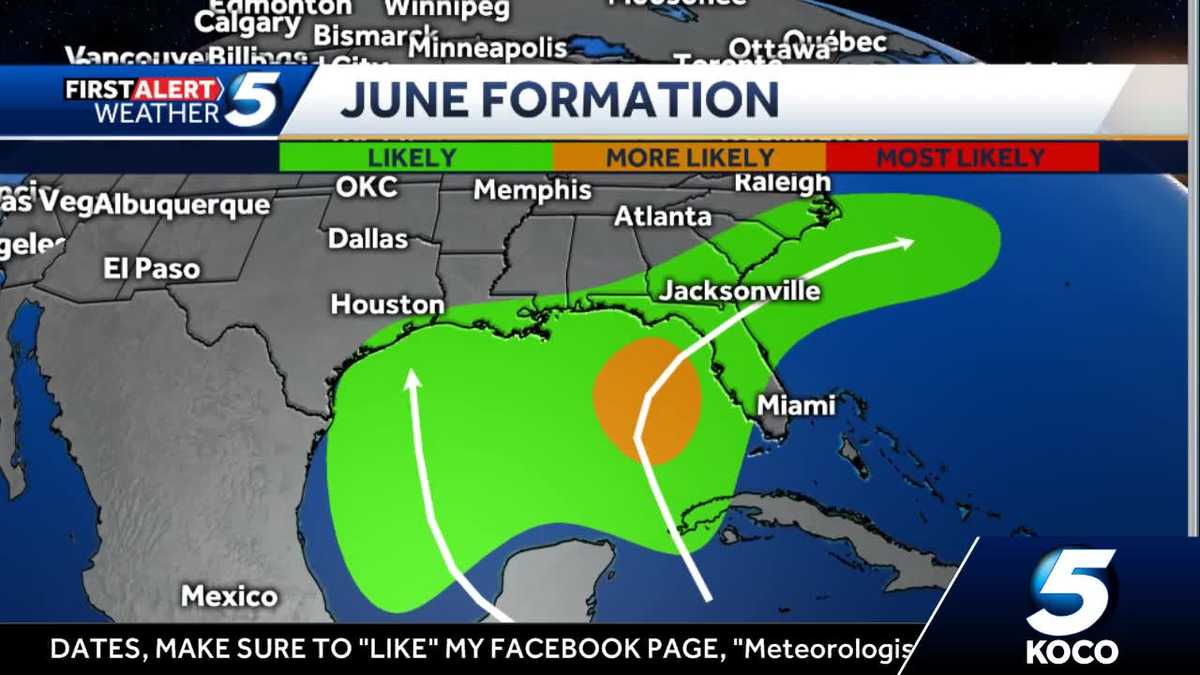 Invest 90L Moving Into The Gulf