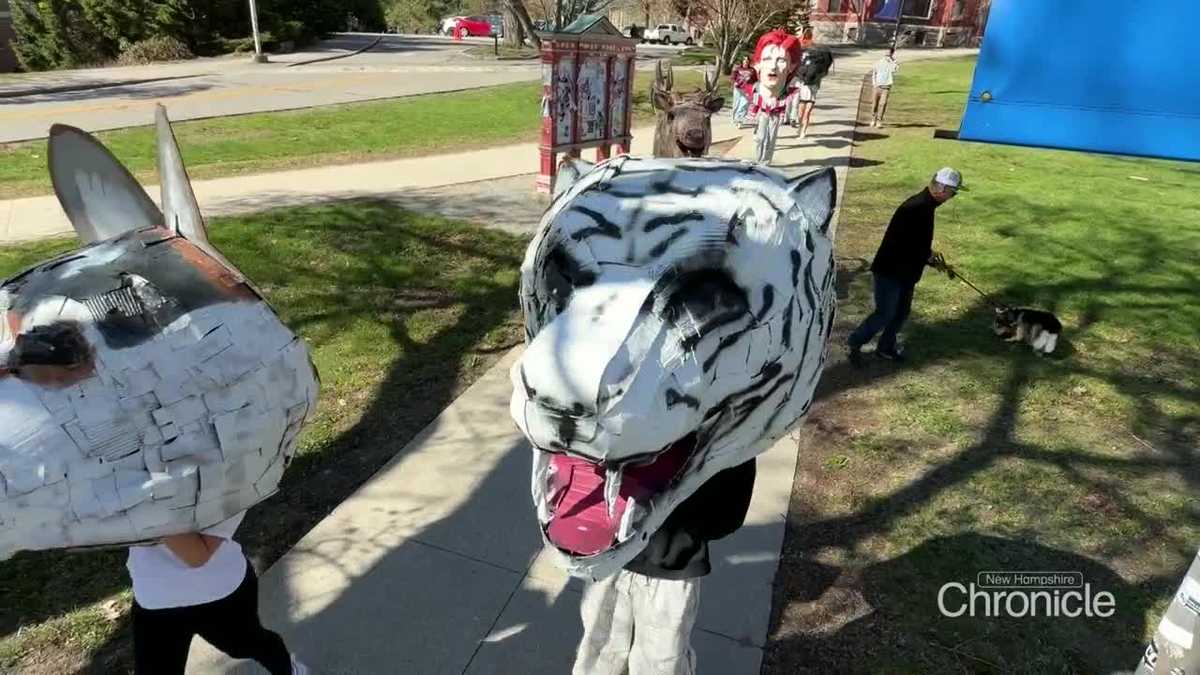 NH Chronicle: UNH art students' mask projects
