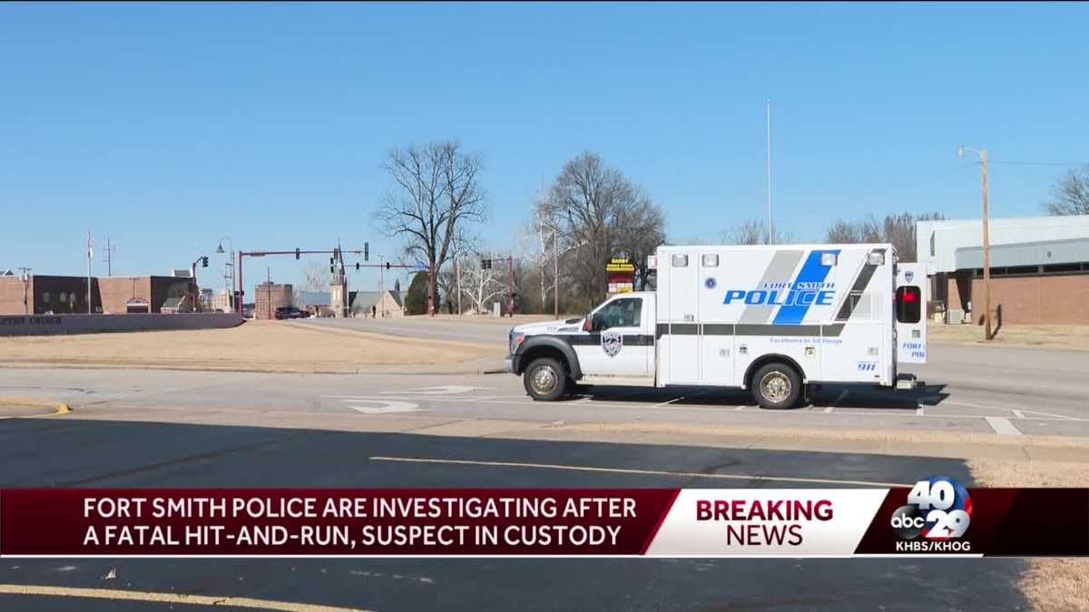 Fort Smith police are investigating after a fatal hit-and-run, suspect ...