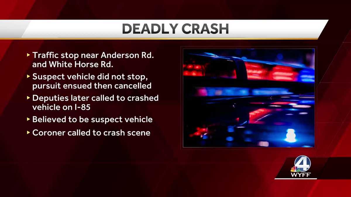 NEW DETAILS: Coroner responds to fiery crash in Greenville County