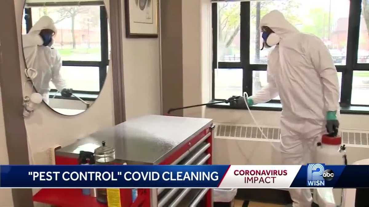 Pest control company begins disinfecting for coronavirus
