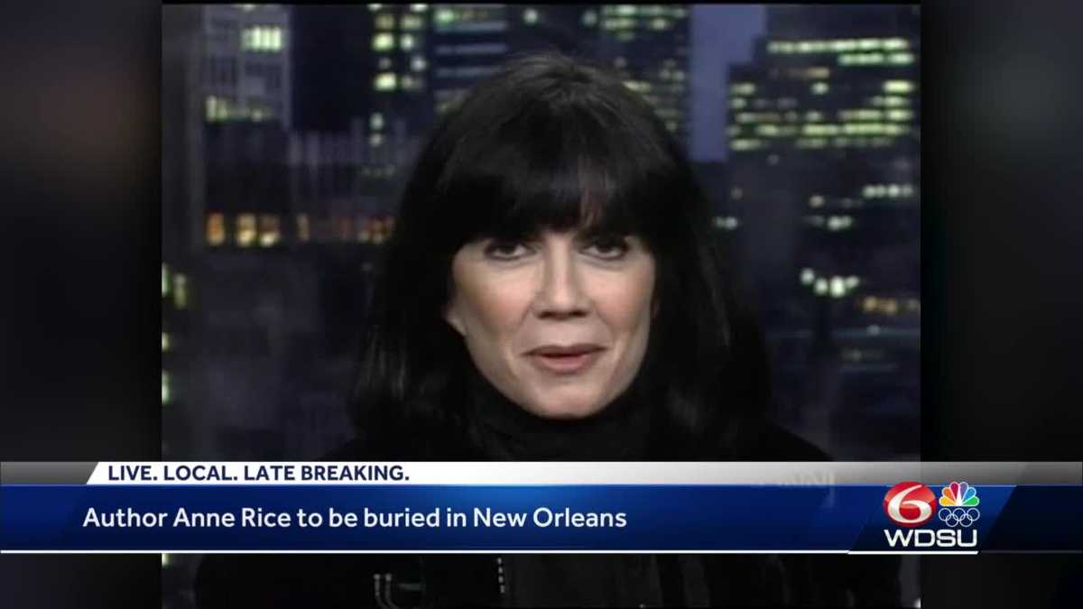 New Orleans native and iconic novelist Anne Rice dies at 80