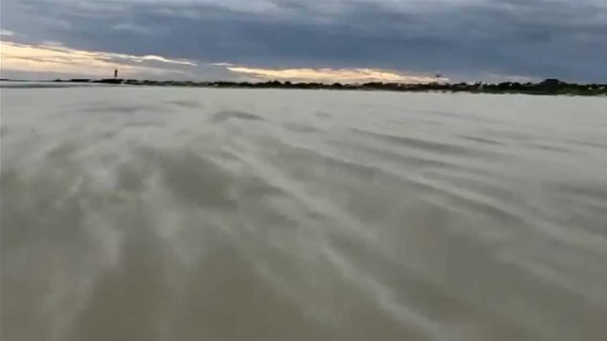 Incredible video shows only sand left in Breach Inlet in Charleston