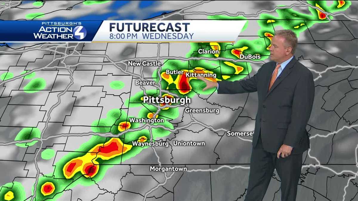Pittsburgh's Action Weather forecast: Heavy rain, storms possible ...