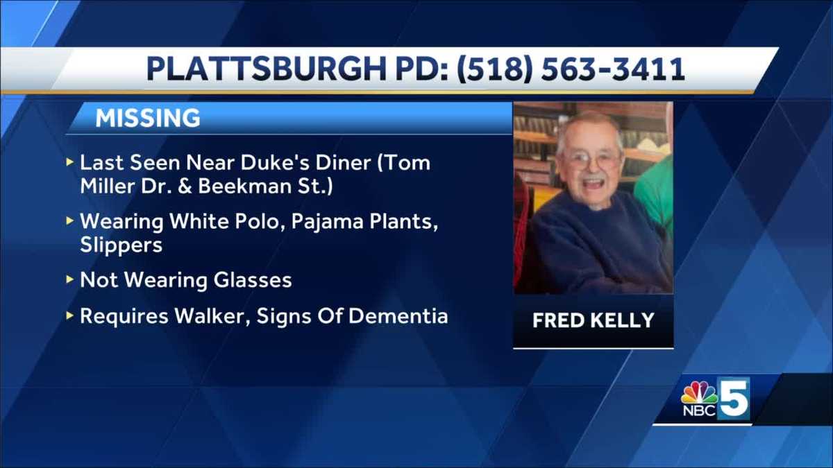 New York police ask for help finding missing man last seen in Plattsburgh