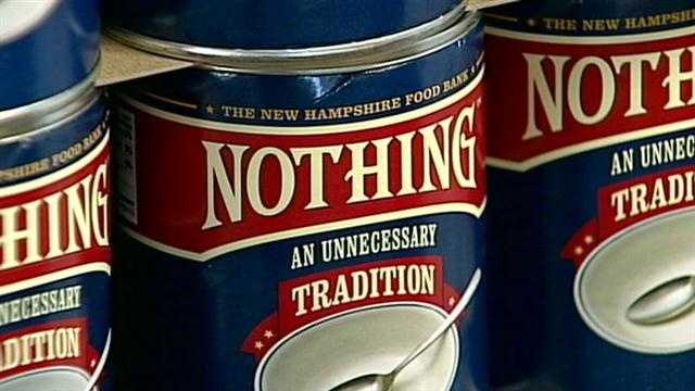Food bank launches Nothing campaign