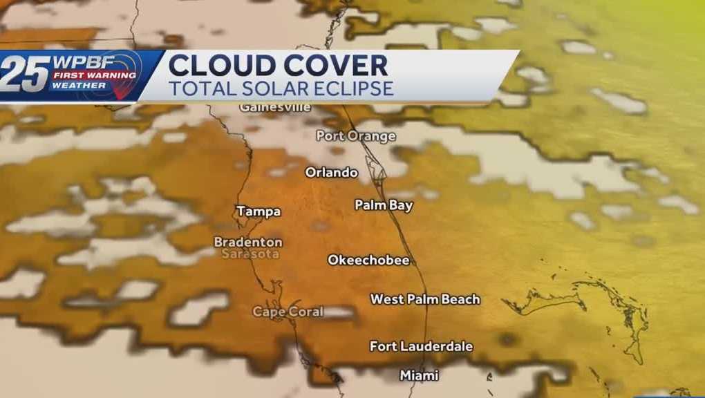 South Florida weather forecast for partial solar eclipse