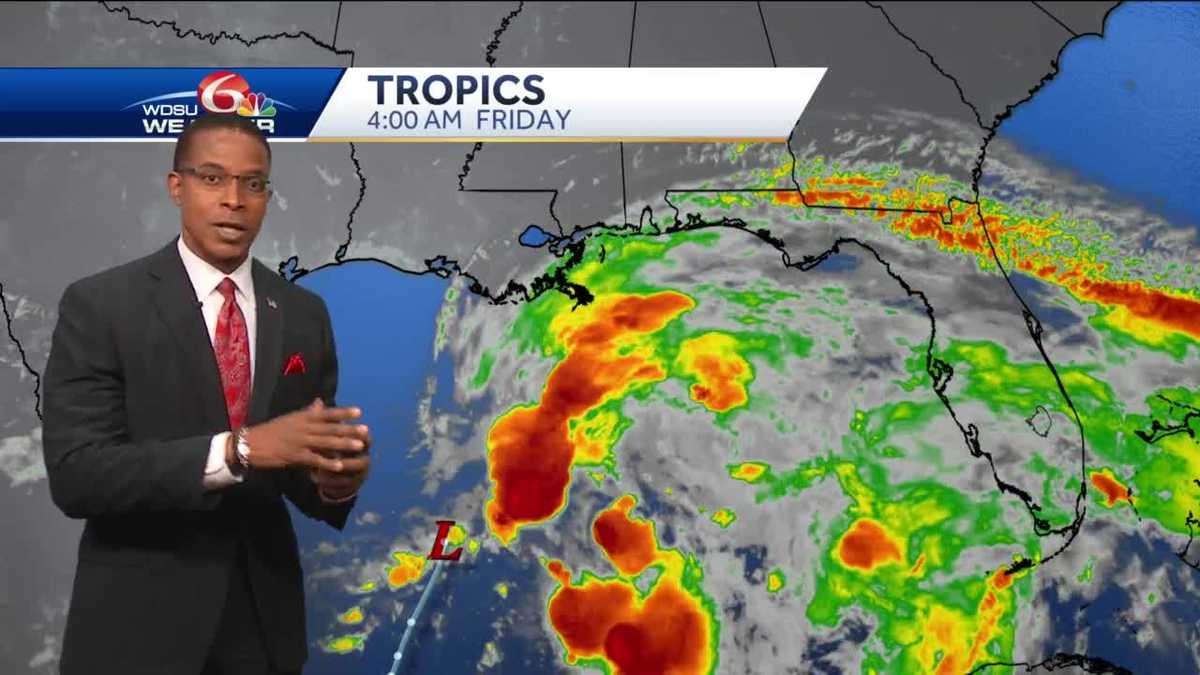 A rainy and windy Friday