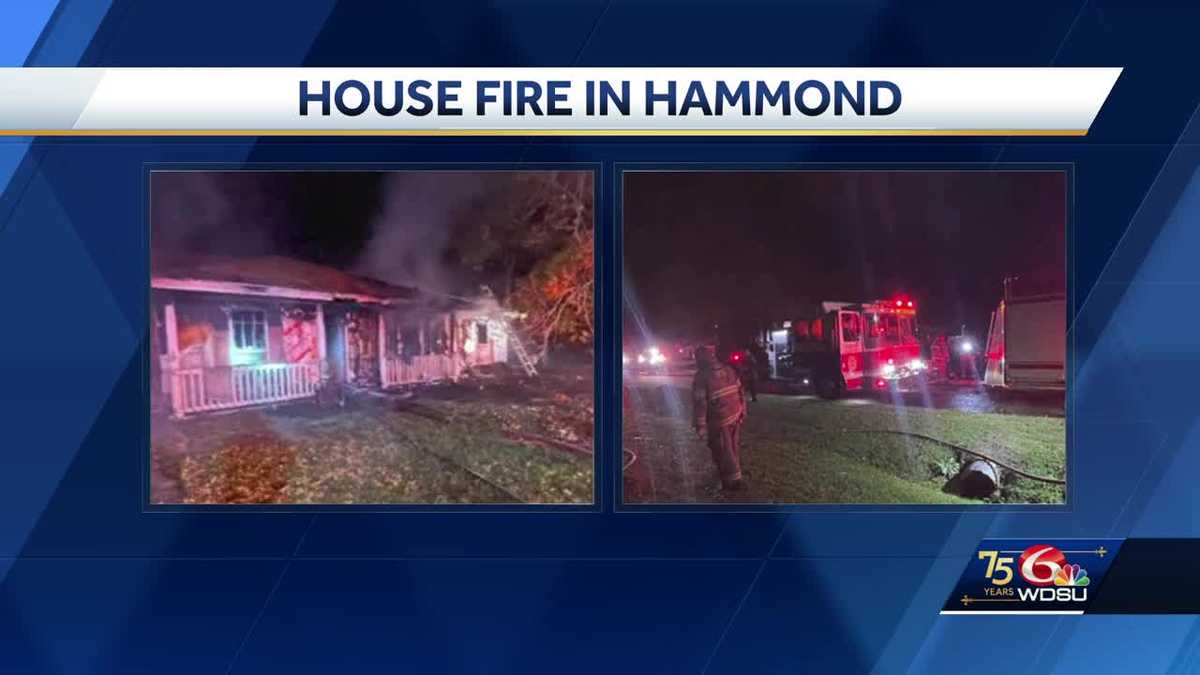 One person escapes Hammond house fire Tuesday morning