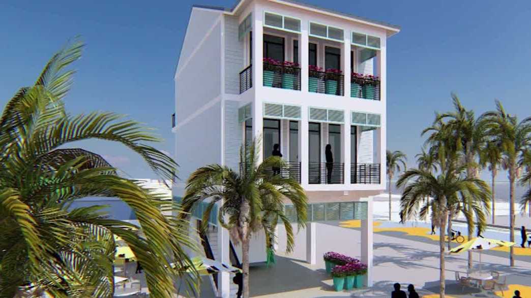 Fort Myers Beach plans first building in Times Square after Hurricane ...