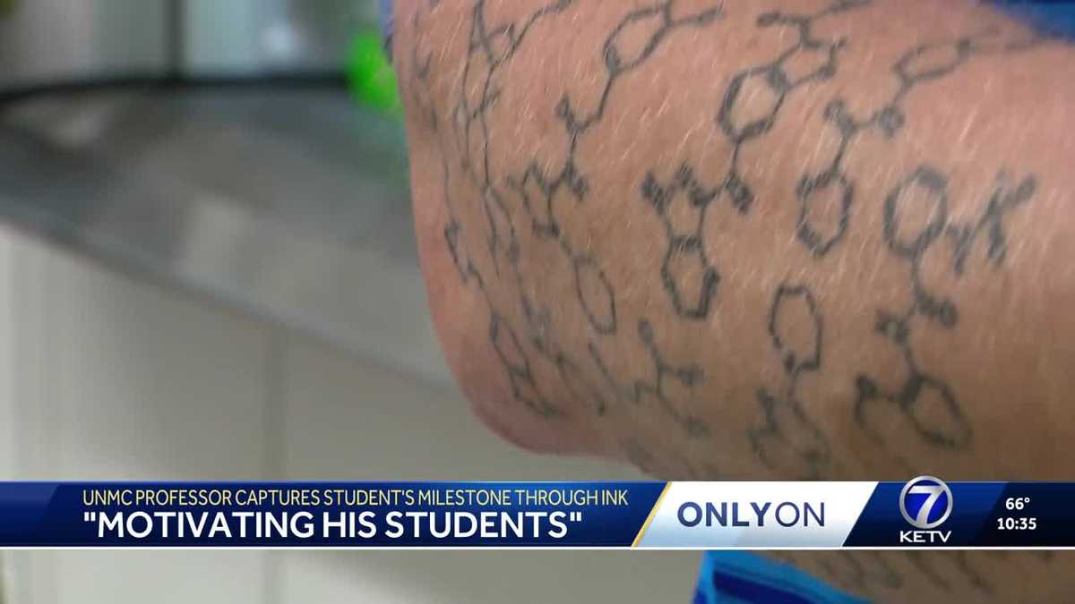 UNMC professor uses tattoos to honor students’ research