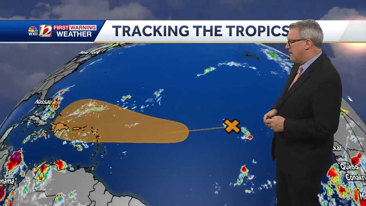 Triad temps drop quickly this week