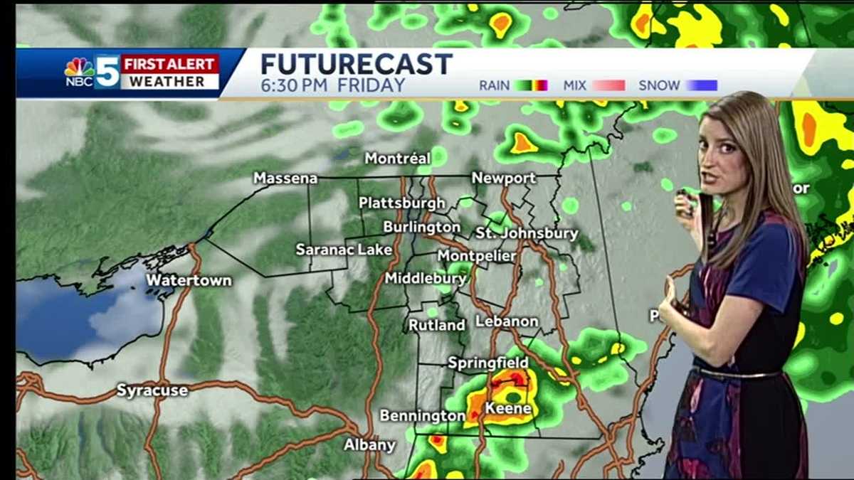 Video: Steady rain slowly moves out 5/10/19