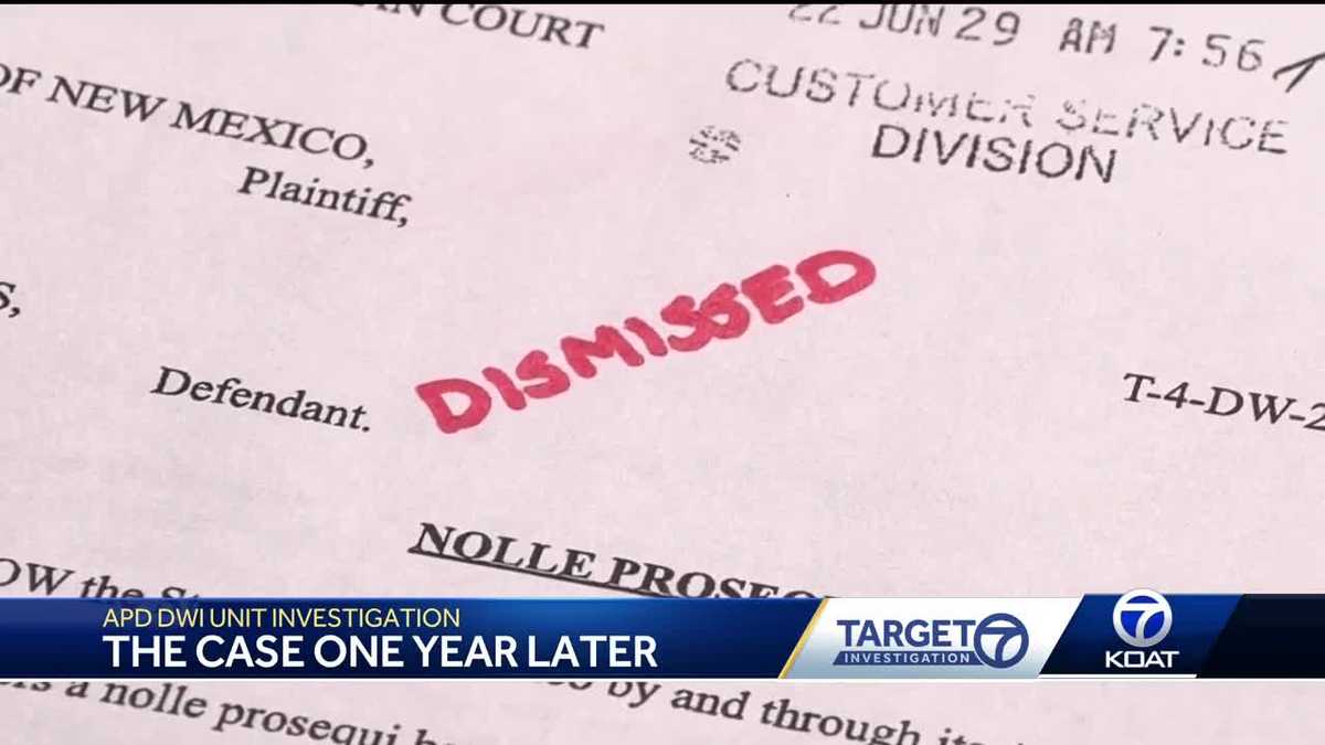 One year since APD's DWI investigation