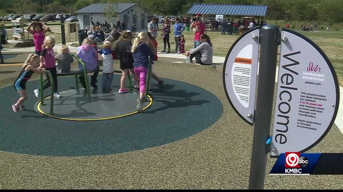 Inclusive playground opens in Stilwell