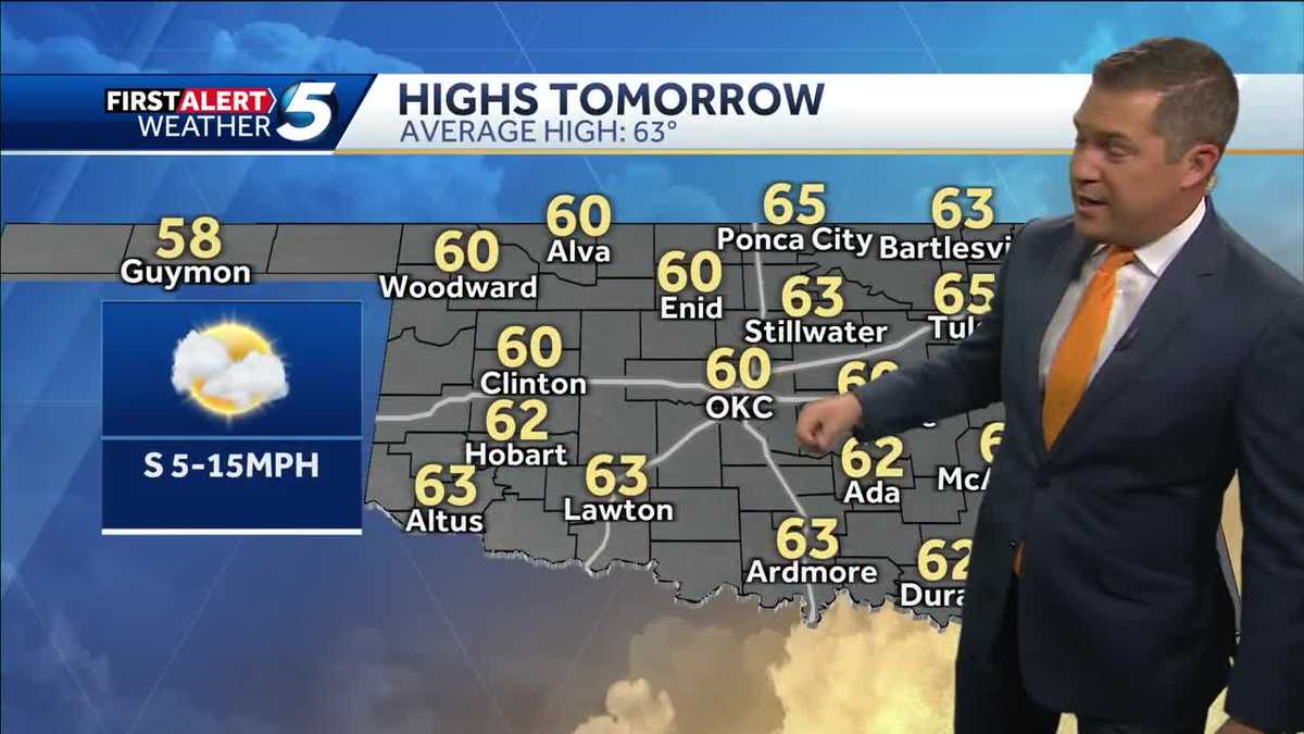 Weekend temperatures warming up