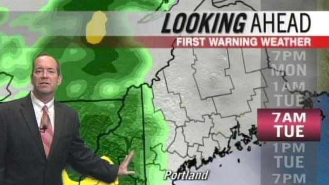 Meteorologist Roger Griswold has your Monday forecast