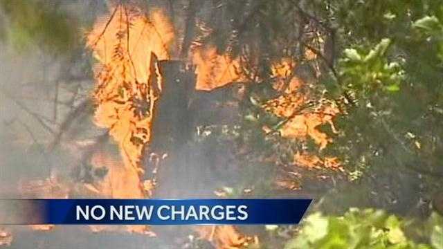 No new charges against man linked to Robbers fire