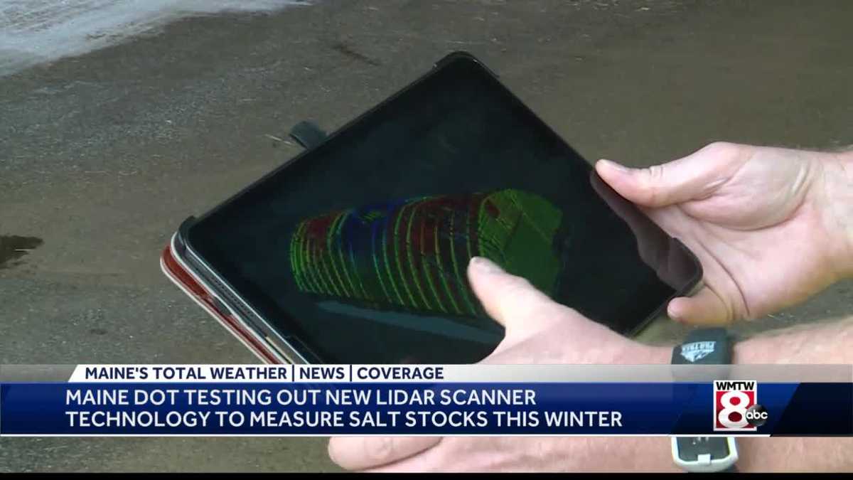 Maine DOT tests LIDAR scanner for salt measurements