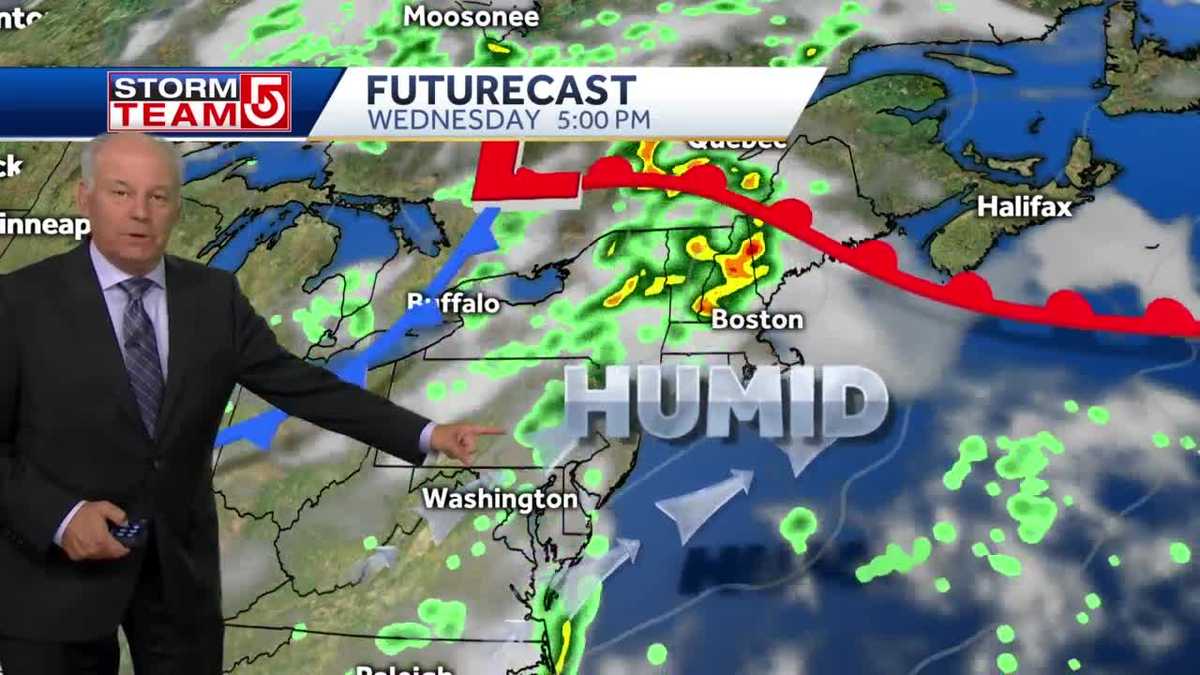 Video: Here's when the greatest threat for severe storms are Wednesday