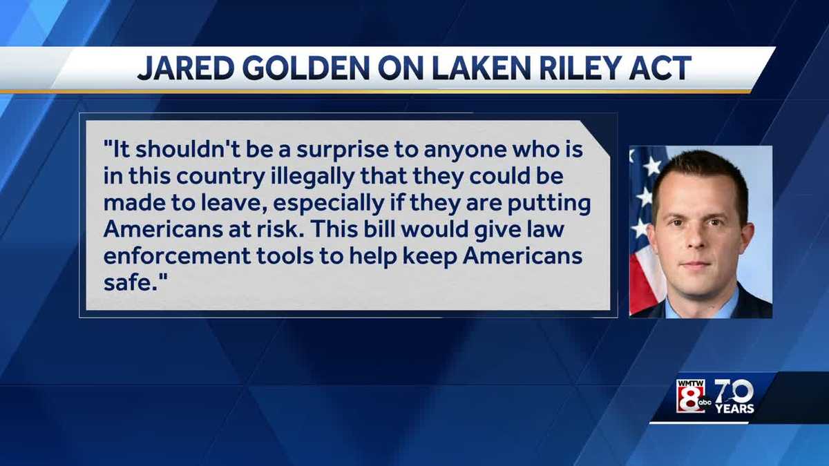 Maine's representatives split on Laken Riley Act
