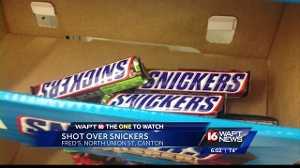 Mississippi man shot over Snickers candy bar