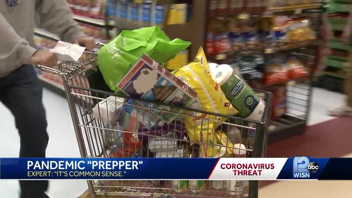 'Disaster prepper' offers advice on coronavirus outbreak