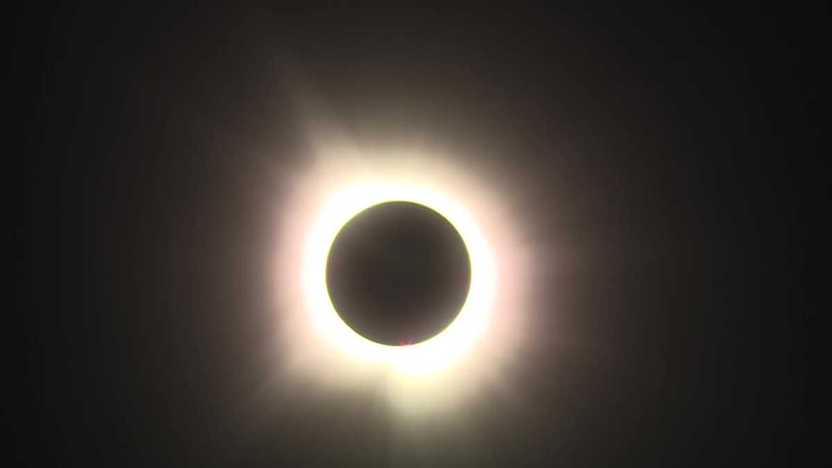 Solar Eclipse Video: Watch as the eclipse peaked in Oklahoma