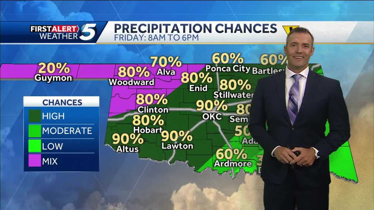 FORECAST: More rain, much colder