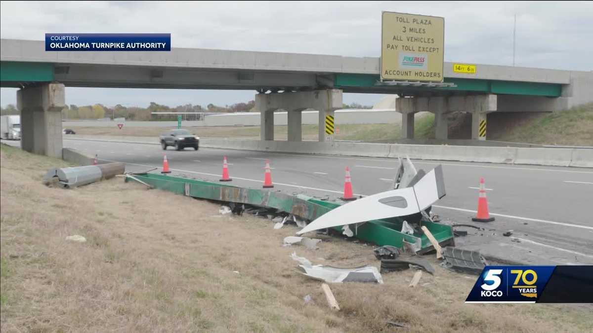 Semitrucks striking Oklahoma bridges cause millions in damage