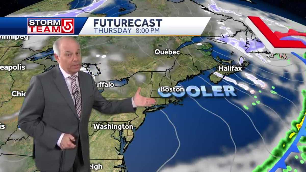 Video: Colder temps coming back after mild winter day