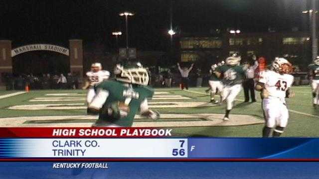 Trinity rocks Clark County at home