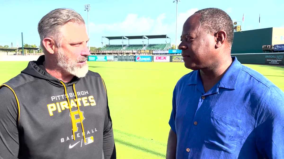 One-on-one with Pirates manager Derek Shelton ahead of spring training