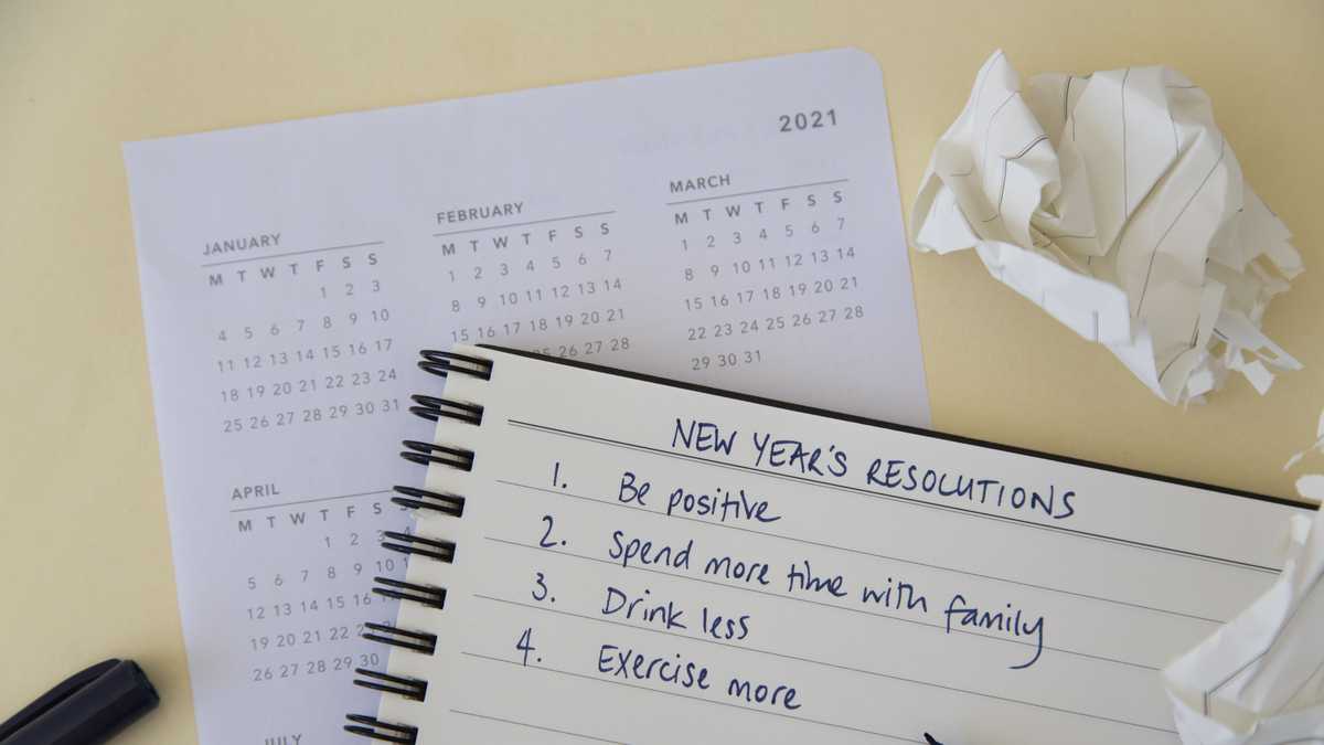 How to make healthy New Year's resolutions that you can actually stick to