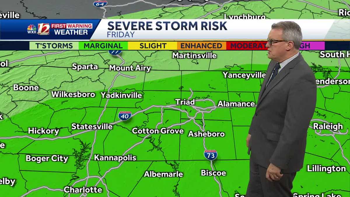 WATCH: Limited Wednesday sun brings late rain risk, Friday severe storm ...