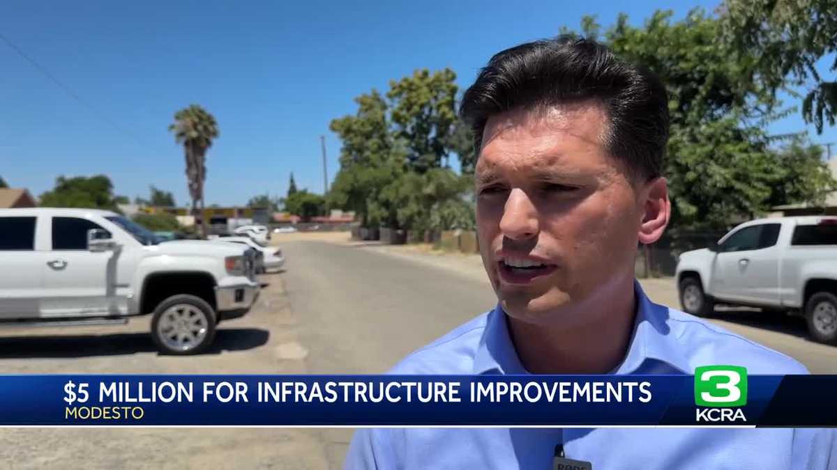 $5 million in infrastructure improvements are coming to Modesto