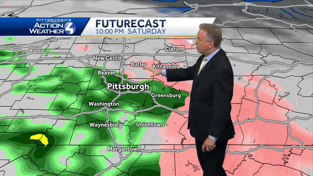 Impact Day Saturday: Mostly cloudy, freezing rain/ice move in late