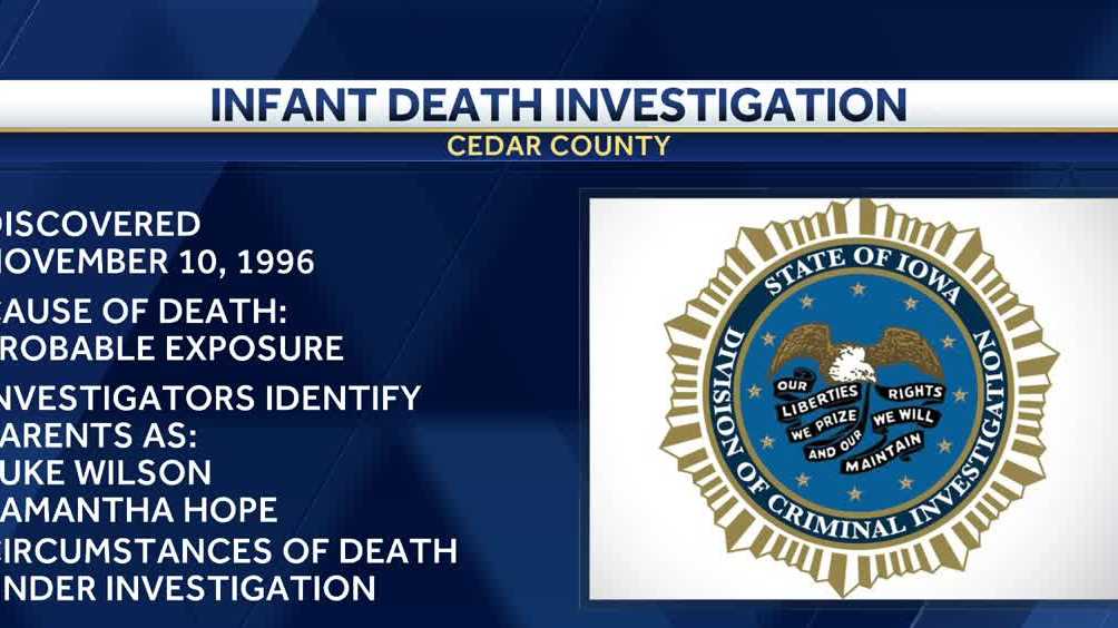 DNA used to identify parents of newborn girl found dead in 1996
