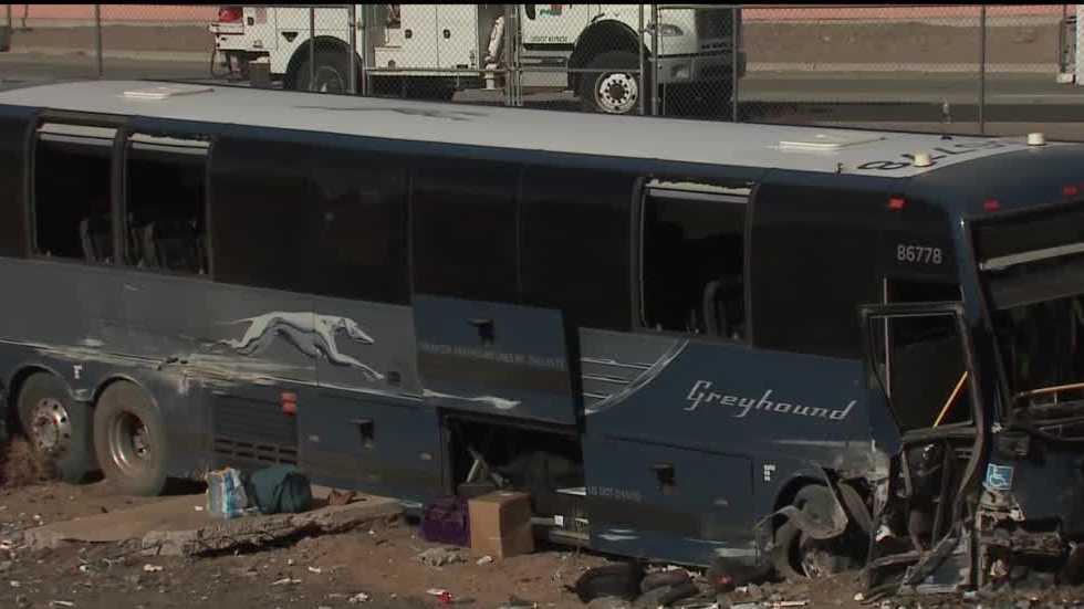 Man charged in Greyhound bus crash, injuring several in Albuquerque