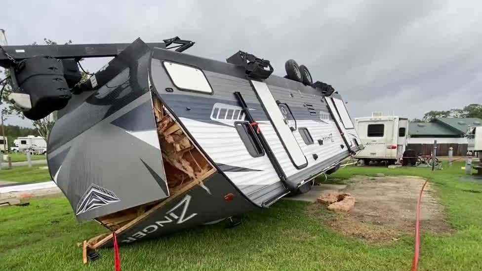 Hurricane Debby: Severe weather possible in Central Florida Monday