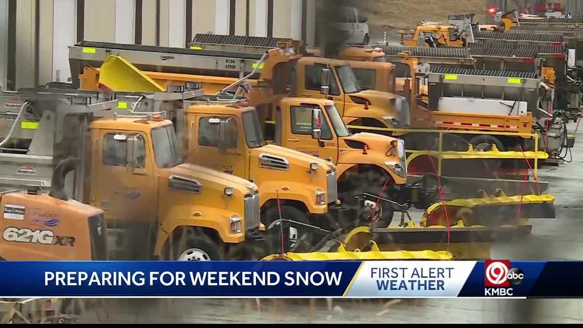 MoDOT gears up for weekend snow