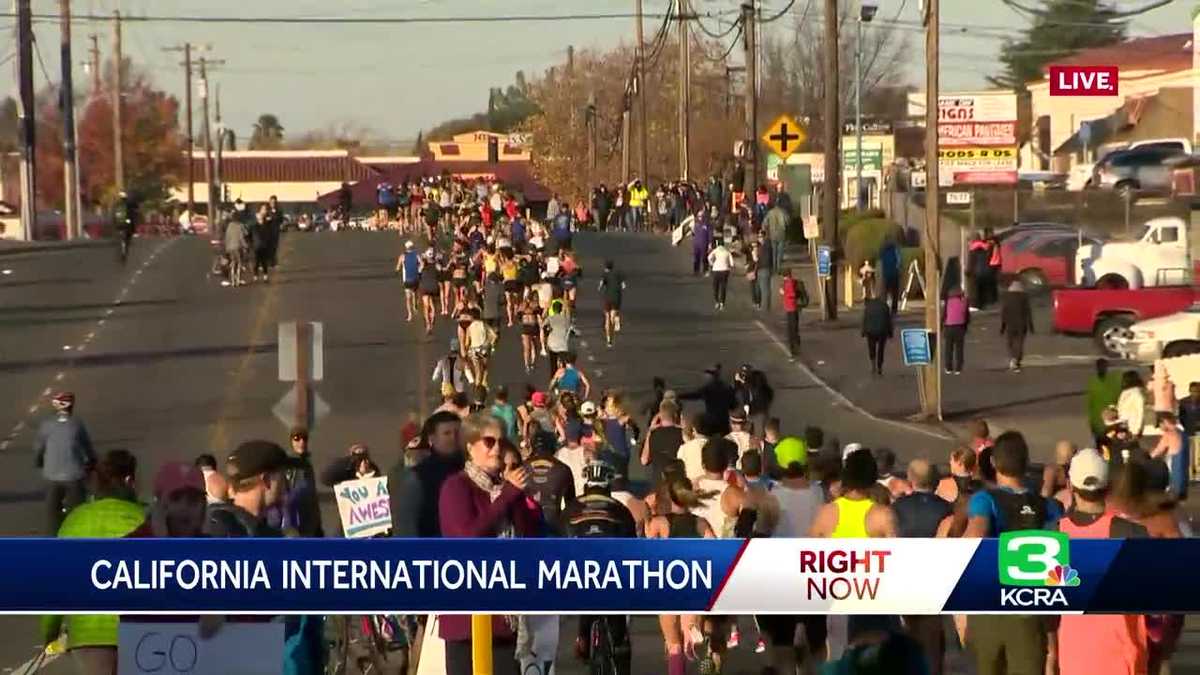 Fans Cheer On Runners At CIM