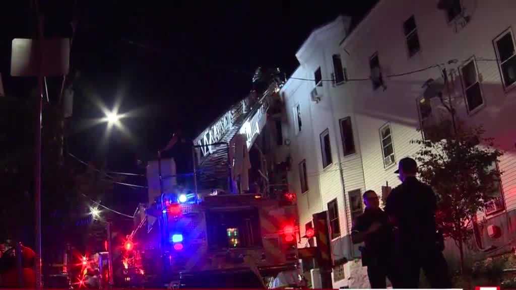 Fire tears through 12-unit apartment building in Chelsea