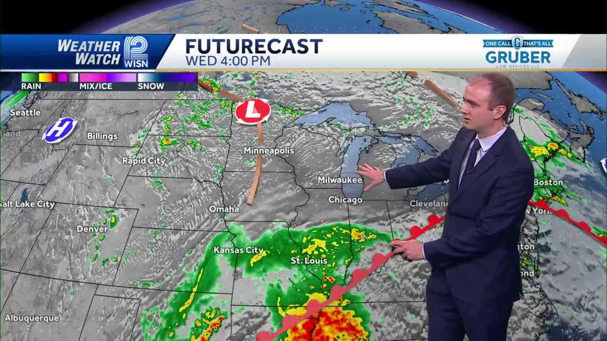 Impact Day: Thursday Rain