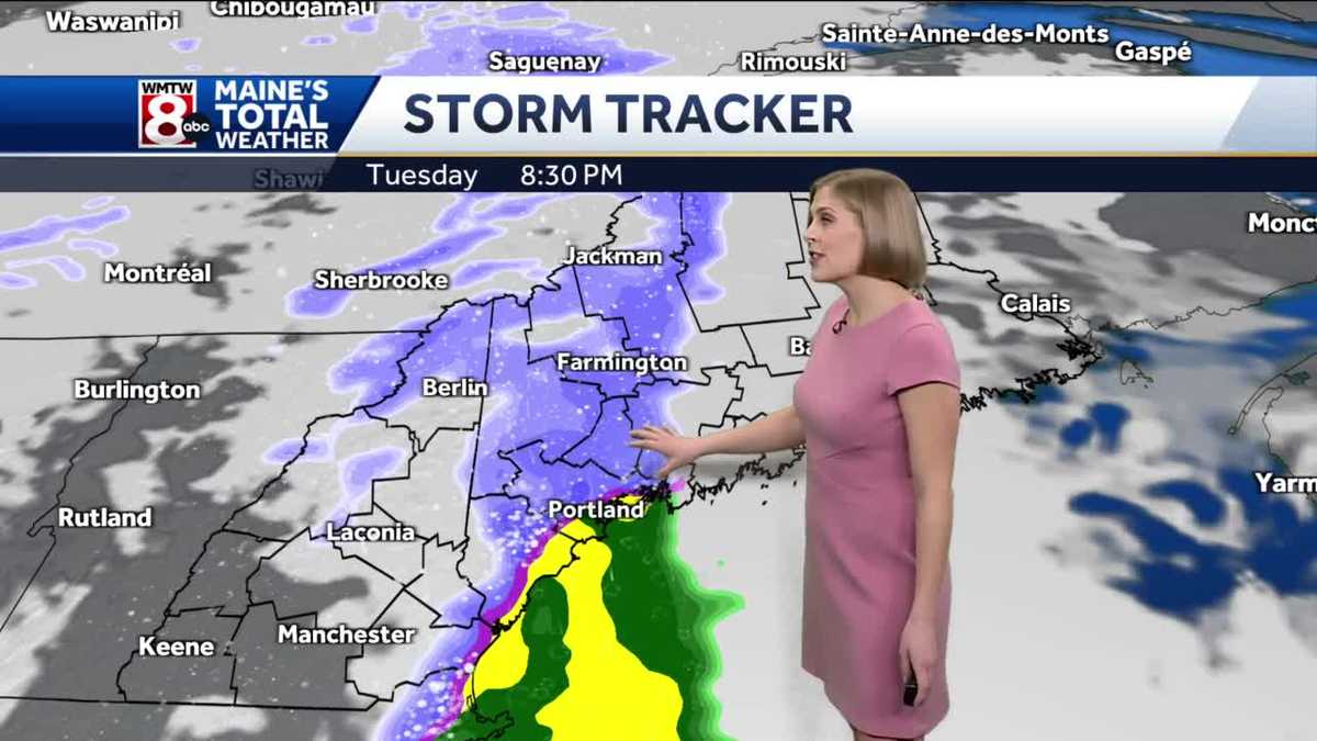 Monday brings last mild day ahead of snowfall