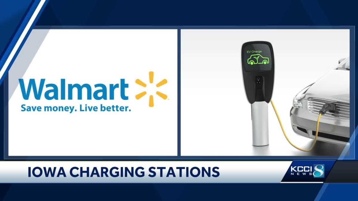 Walmart to install electric vehicle charging stations across Iowa
